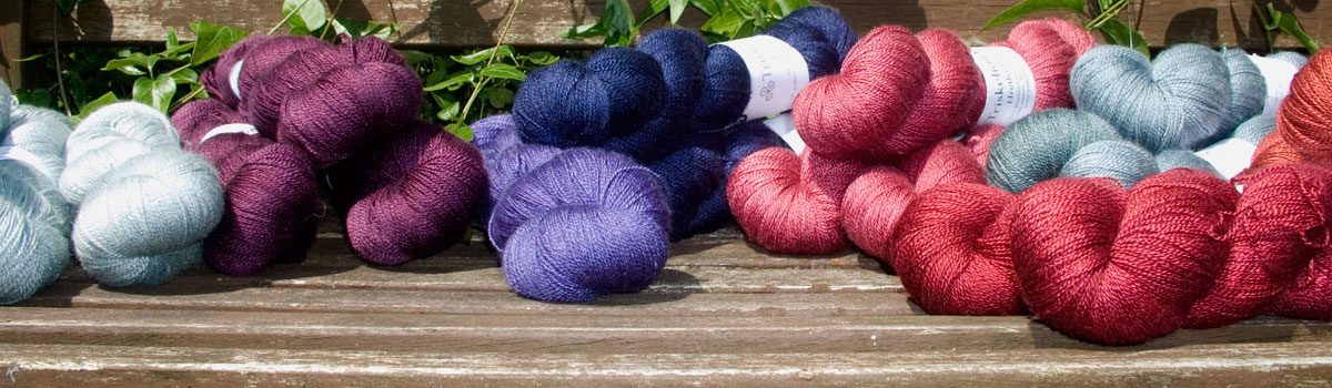 Hand-dyed British Yarn | Hand-dyed British Wool from Wales | Triskelion ...